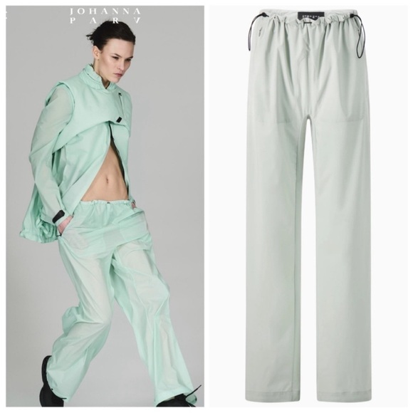 Johanna Parv | Pants & Jumpsuits | Johanna Parv Designer Sz M Grey ...